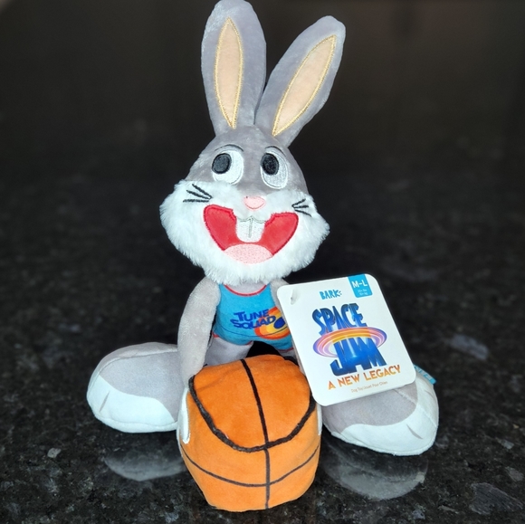 bark box | Dog | Bark Box Bugs Bunny Space Jam Plush Dog Toy Squeak ...